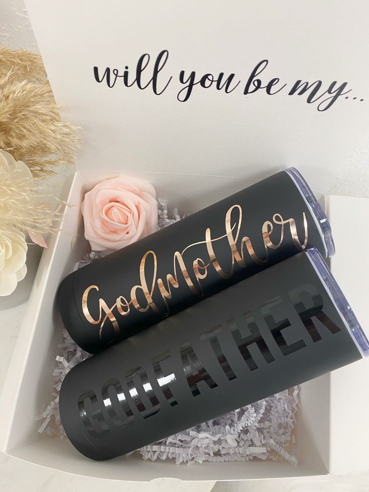 11 inexpensive diy godparent proposal ideas