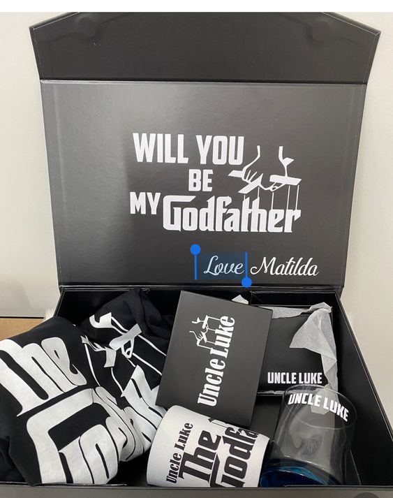11 inexpensive diy godparent proposal ideas