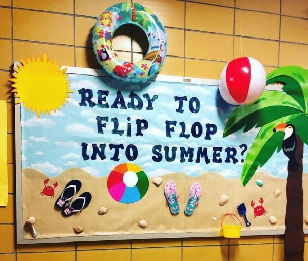 21 Fun Summer Bulletin Board Ideas